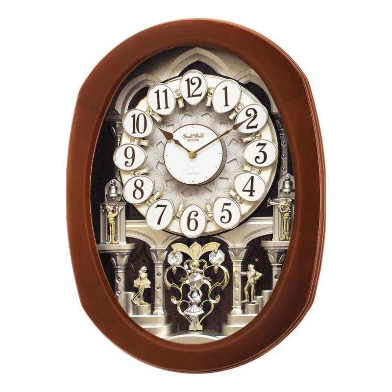 Promo Rhythm Grand Encore II 4MH407WU06 Wooden Case Swarovski Crystal ...