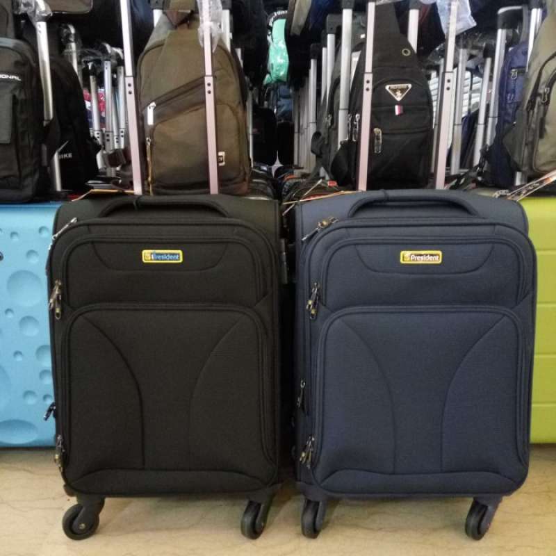 Promo Tas Koper President 20 Inch Kain Kanvas Nylon Kabin Size Cabin ...