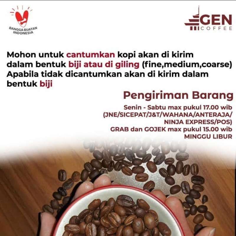 Jual Kopi Robusta Tubruk,robusta Papandayan , Kopi Hitam Di Seller Gencoffee - Burangrang, Kota ...