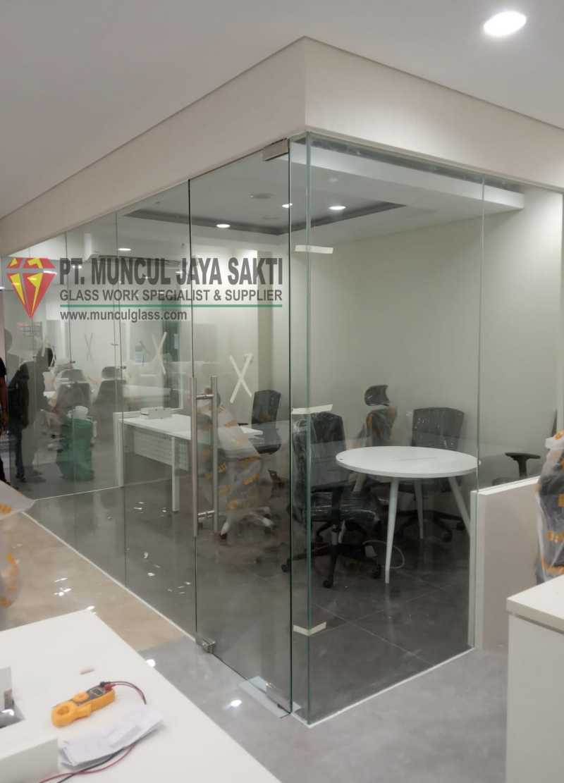 Jual Kaca Partisi Kantor Tempered Clear 10mm Per M2 Di Seller Kacakita ...