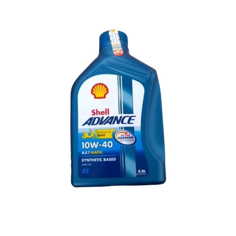 Jual oli shell advance ax7 SC 10w 40 0.8L untuk motor matic oli shell ...