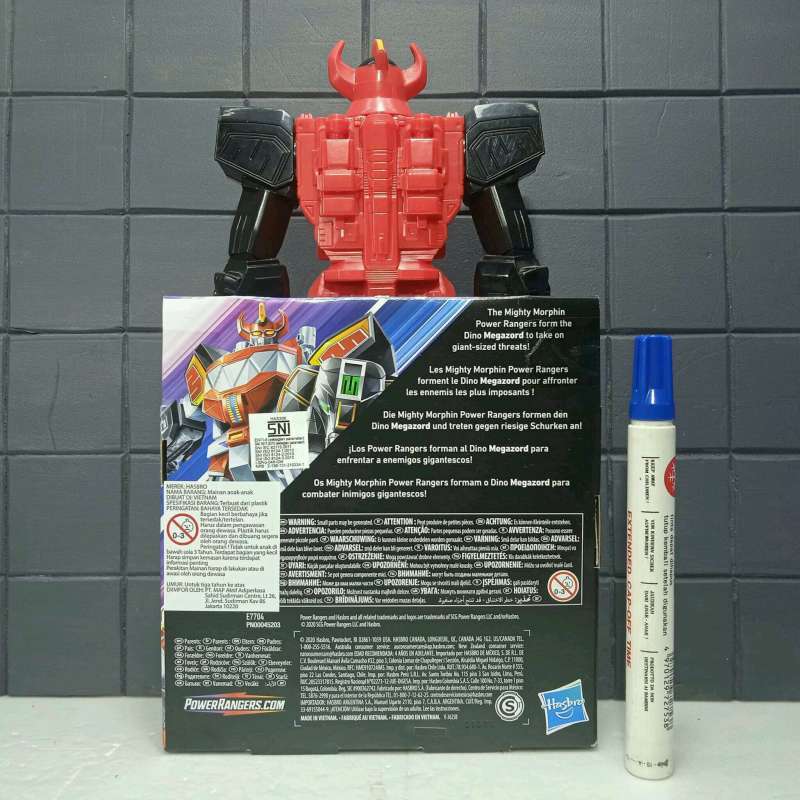 Jual Mainan Action Figure Mmpr Mighty Morphin Power Rangers Mega Zord ...