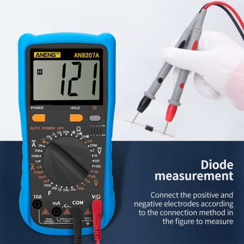 Jual Digital Multi Avo Meter Tester Multitester Avometer Multimeter Ac ...