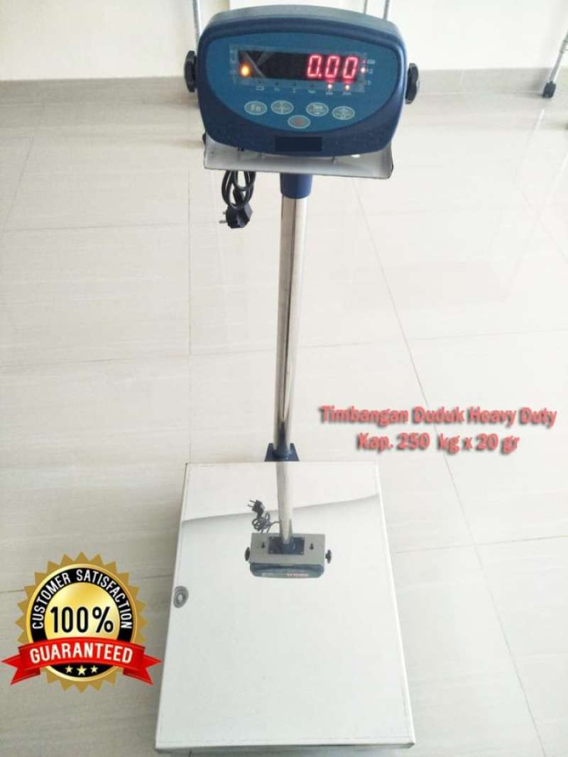Jual Timbangan Duduk Digital Bench Scale Heavy Duty Kapasitas 250kg X 20 Gr Di Seller Umar Store ...