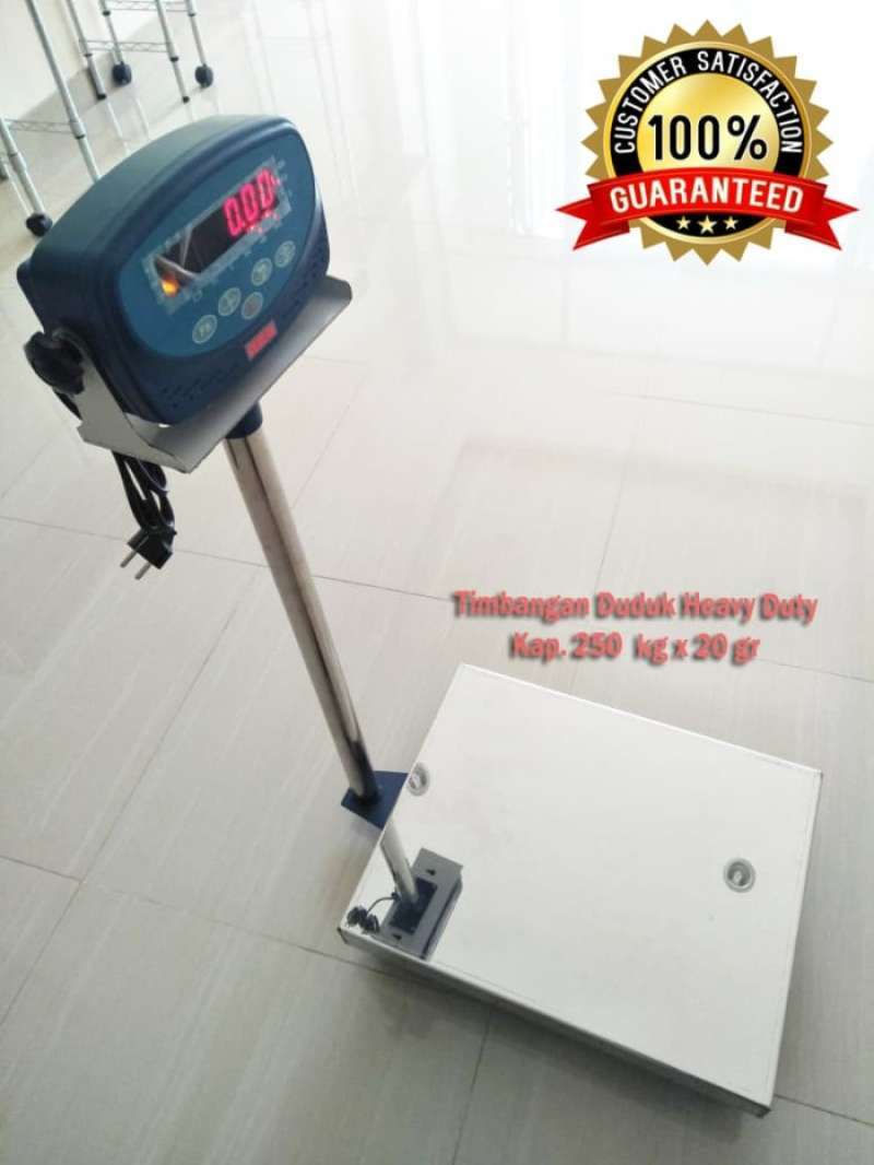 Jual Timbangan Duduk Digital Bench Scale Heavy Duty Kapasitas 250kg X 20 Gr Di Seller Umar Store ...