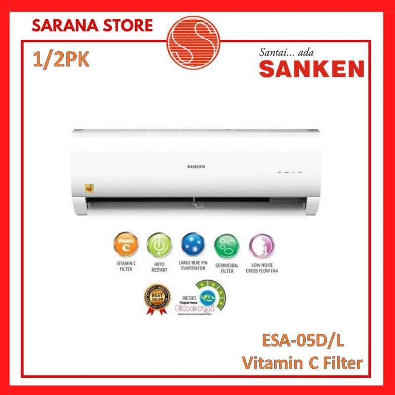 Ac Sanken 1 2 Pk Low Watt - Harga Terbaru Mei 2024 & Gratis Ongkir | Blibli
