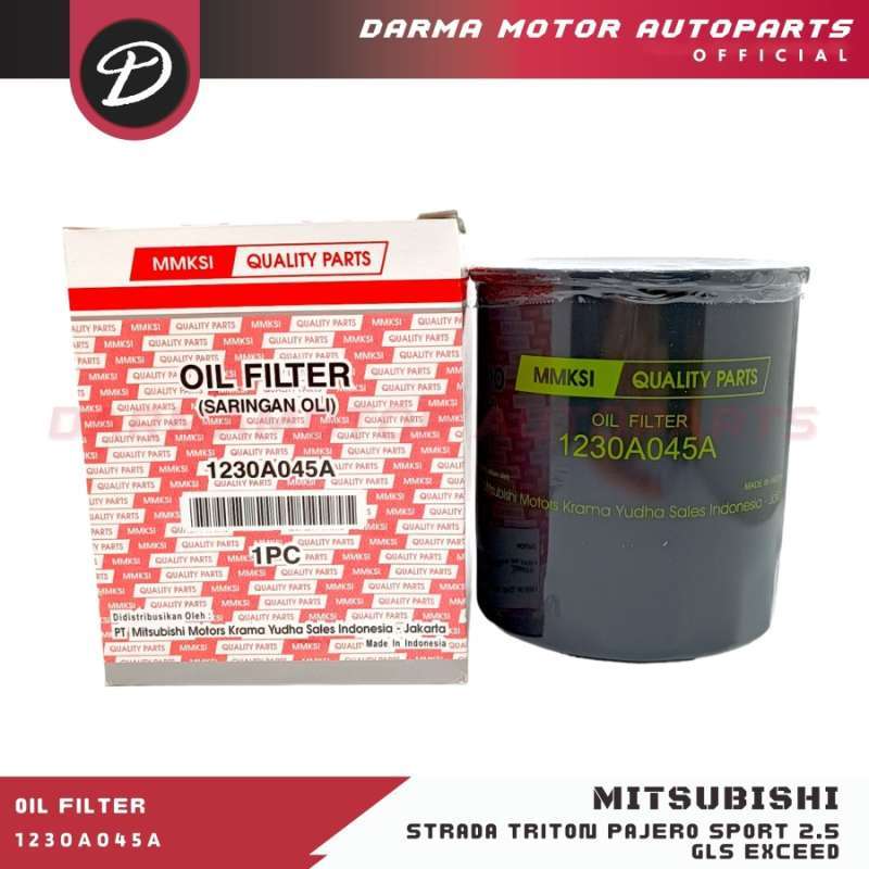 Jual Oil Filter Strada Triton Pajero Sport 2.5 Gls Exceed 1230a045a ...