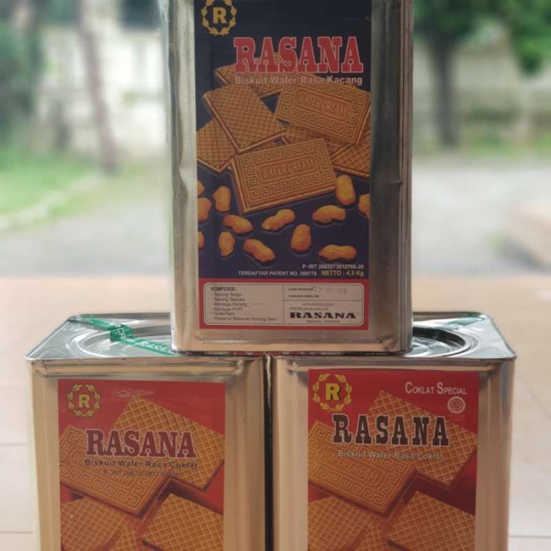 Jual WAFER RASANA KACANG 4.5KG di Seller Emania Jualan - | Blibli