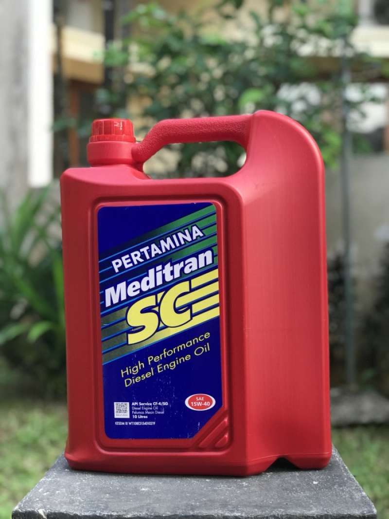 Promo Oli Pertamina Meditran Sc Sae 15W-40 Galon 10 Liter Diskon 17% di ...