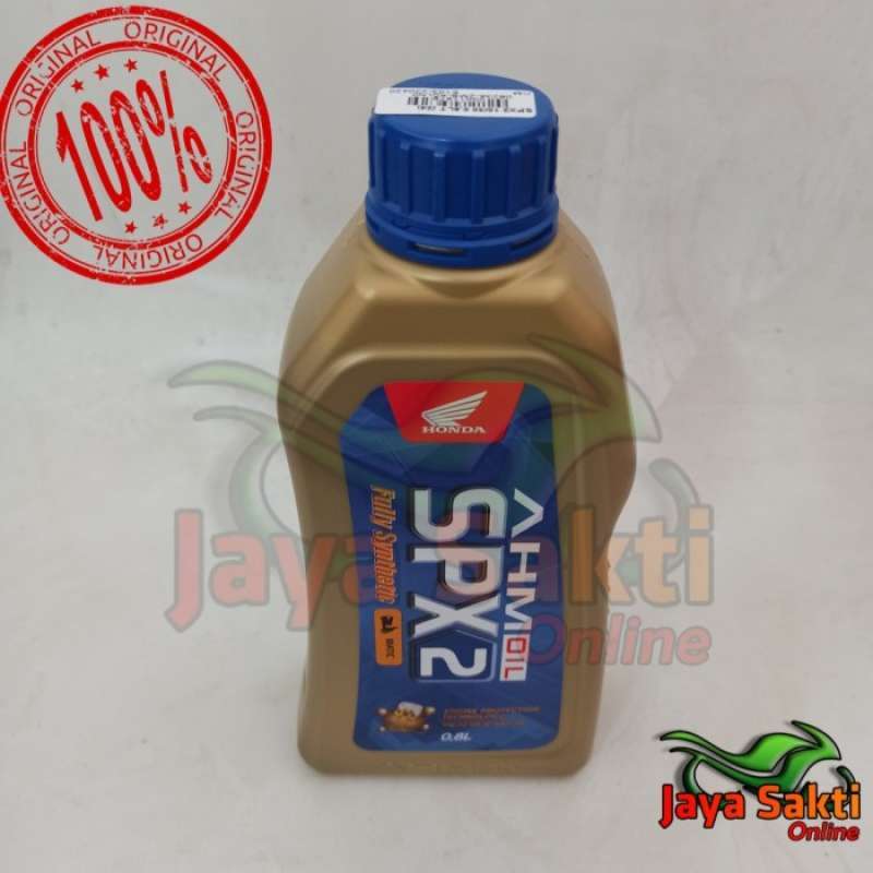 Promo Ahm Oli Spx 2 0,8 Lt Matic Asli Honda Diskon 17% di Seller ...