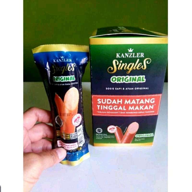 Jual Sosis Singles Original Kanzler Sosis Kanzler Original 1 dus isi 12 ...