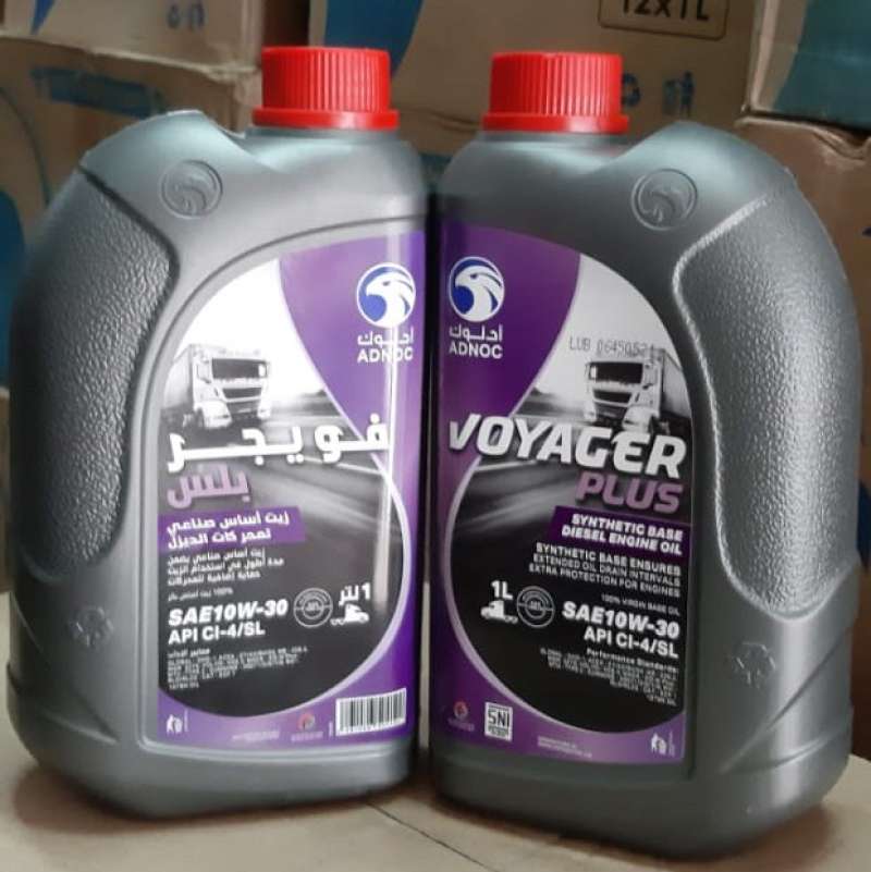 Promo Adnoc Voyager Plus Synthetic Base Diesel 10w 30 Diskon 23% di ...