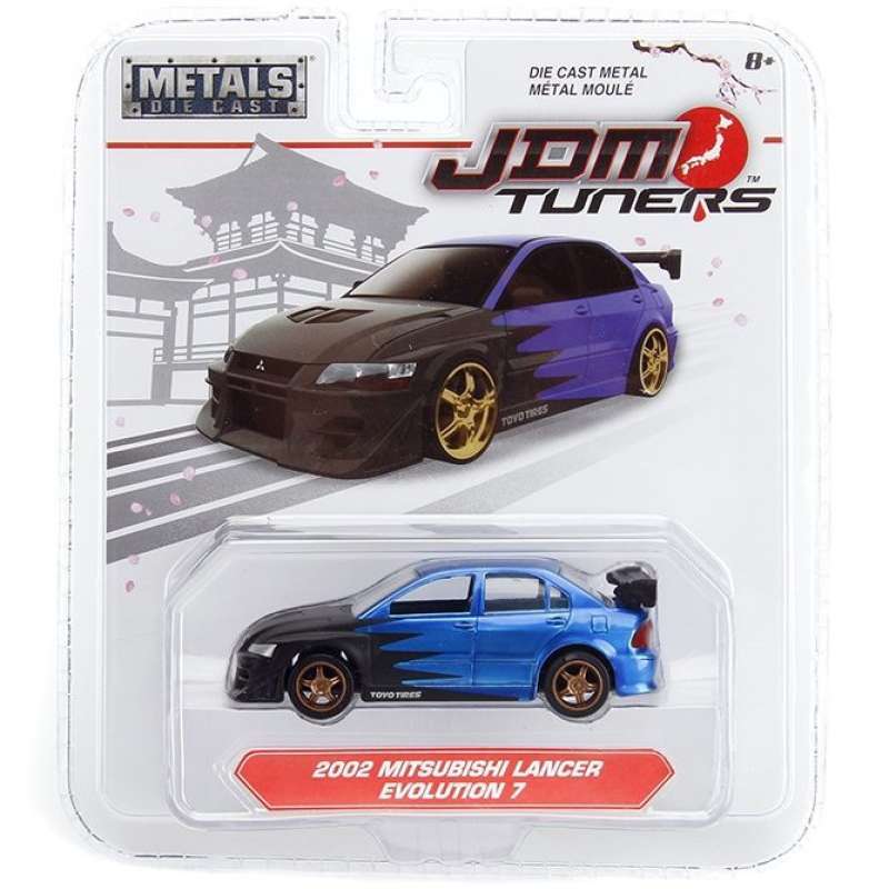 Jual JADA JDM TUNERS WAVE 1A - 2002 MITSUBISHI LANCER EVOLUTION 7 [1:64 ...