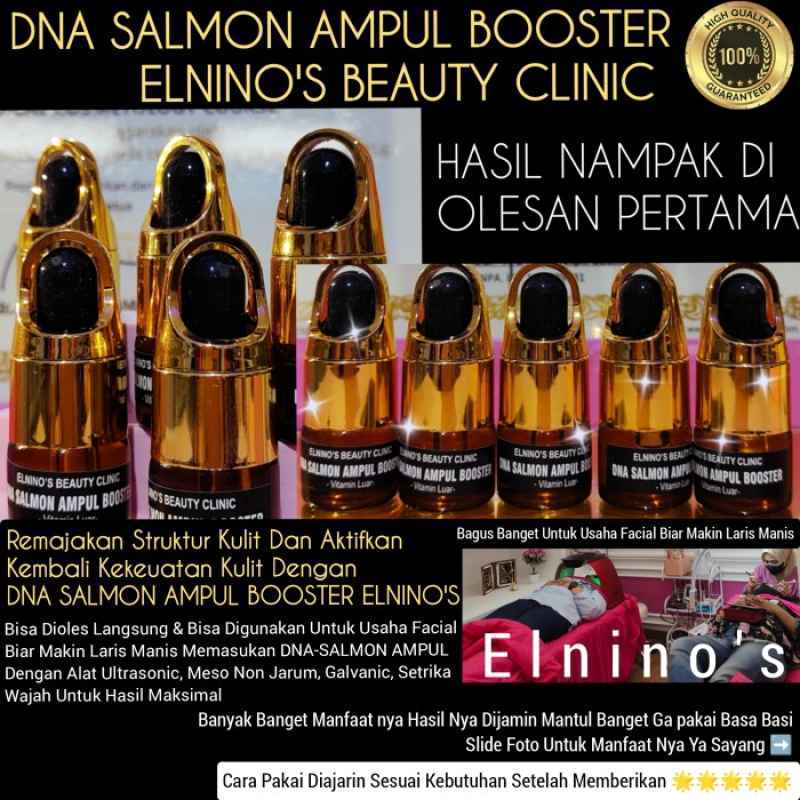 Jual DNA SALMON AMPUL BOOSTER 125% ELNINO'S BEAUTY CLINIC di Seller Flower Beauty - | Blibli