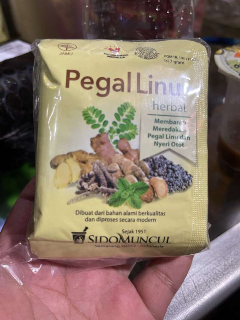 Promo Pegal Linu Serbuk @ 10 sachet @ 7 gram Diskon 23% di Seller ...