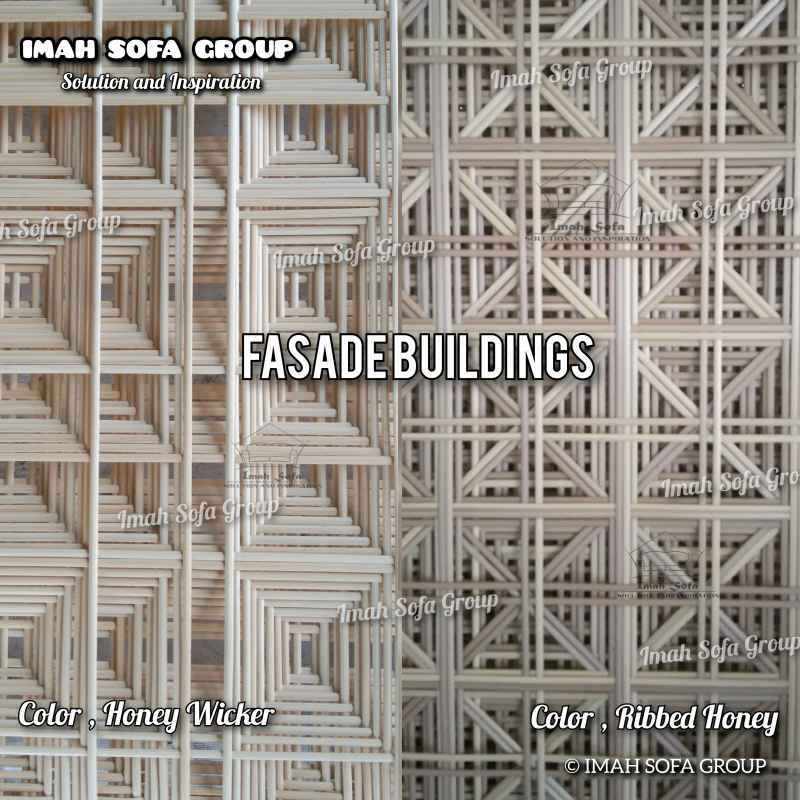 Promo Fasade Building| Panel Synthetic Rattan Diskon 5% di Seller IMAH ...