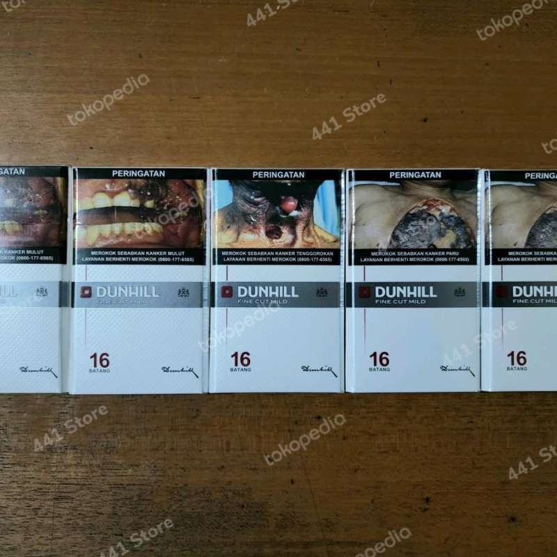 Jual Rokok Dunhill Fine Cut Mild Putih 16 Batang Di Seller 441 Store ...