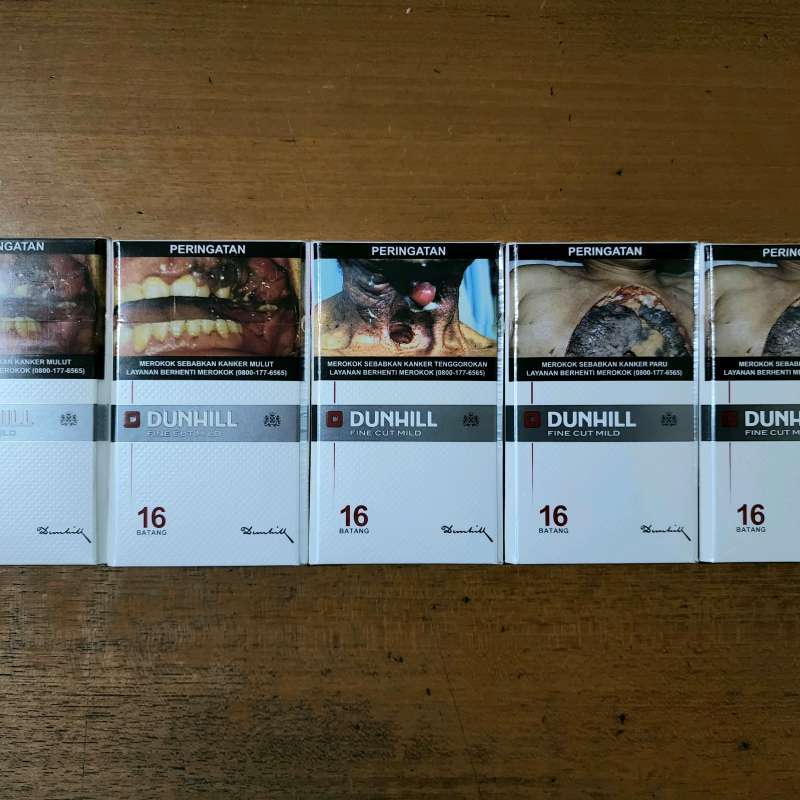 Jual Rokok Dunhill Fine Cut Mild Putih 16 Batang Di Seller 441 Store ...