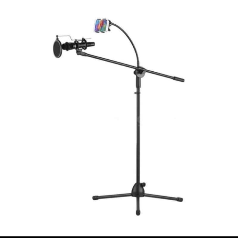 Jual Limited Standing Lantai Tr Hp Multi Stand Microphone Baru di ...