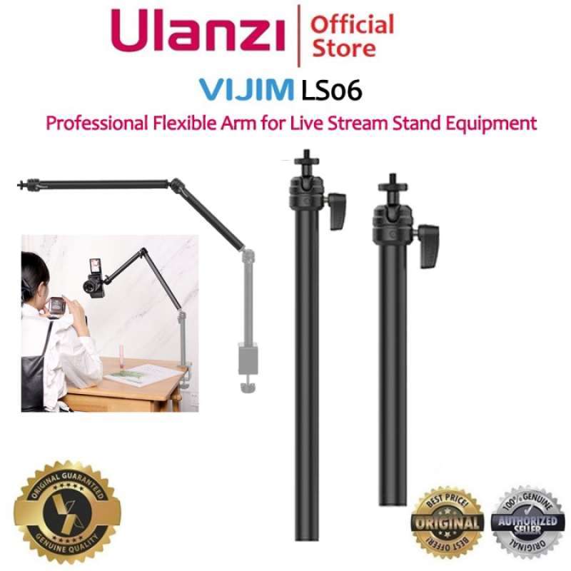 Promo Ulanzi Vijim Ls06 Flexible Arm For Live Stream Stand Video ...