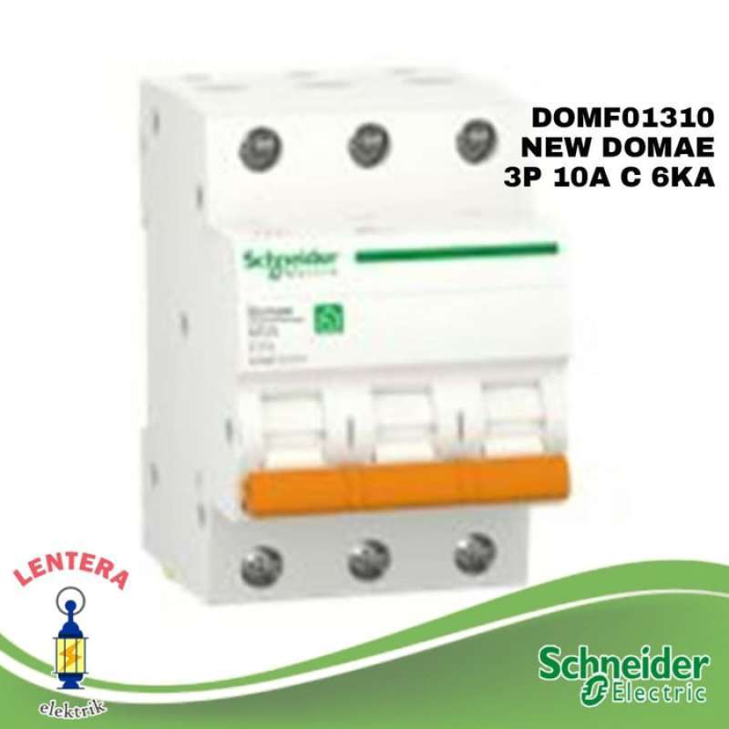 Jual SCHNEIDER NEW DOMAE MCB 3P 10A C 6KA DOMF01310 di Seller MisterElectric - Kalideres, Kota ...