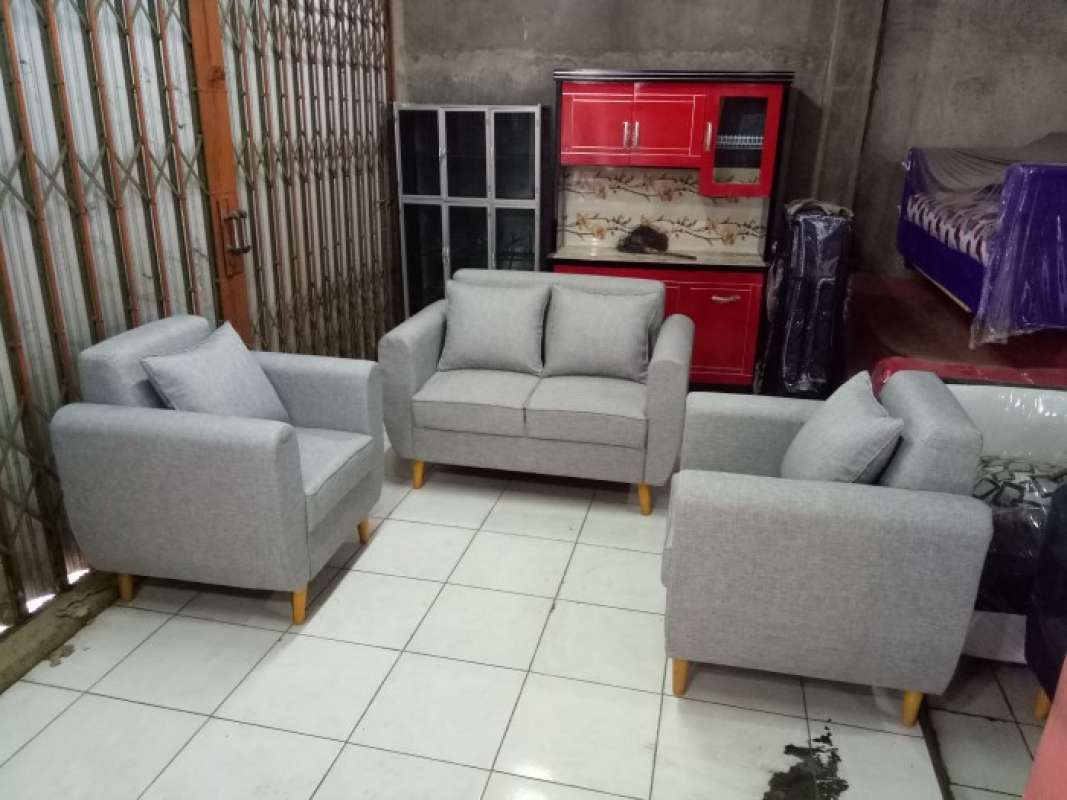 Jual Sofa Minimalis 211 Dudukan Seater Retro|scandinavian|vintage ...