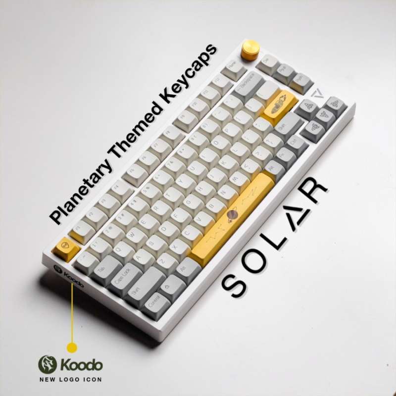 Jual Koodo Solar 75% Wireless Mechanical Gaming Keyboard With Knob ...