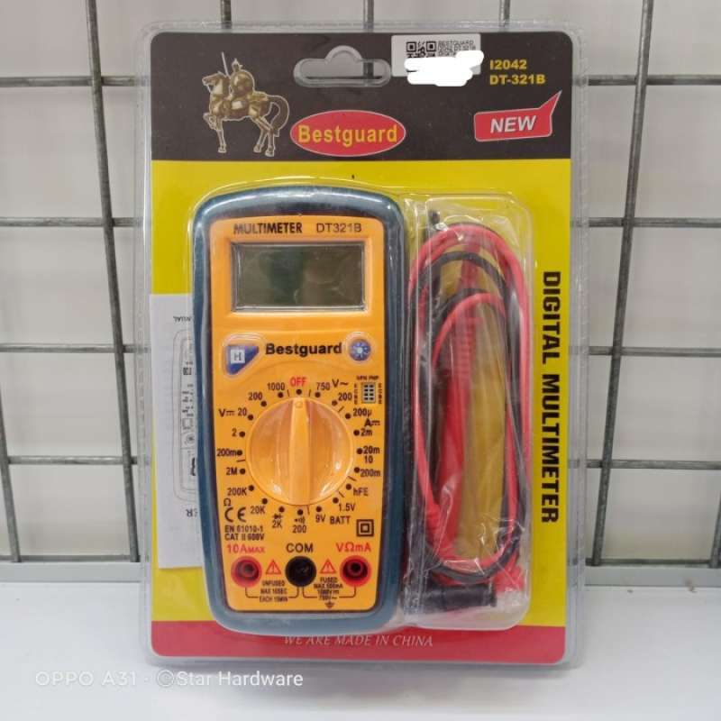 Promo Bestguard Avometer Digital Multimeter Pengukur Arus Listrik ...