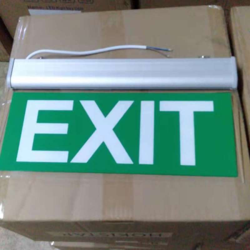 Jual Lampu Exit Polos Gantung Dengan Bahan Tipis Di Seller Grock Store ...