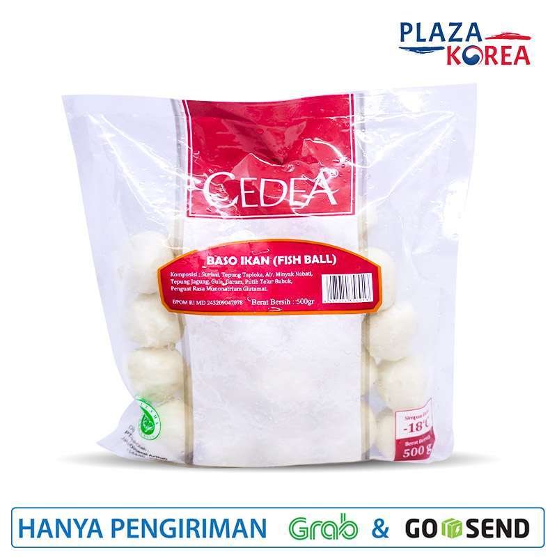 Promo CEDEA BASO IKAN BESAR 500 GRAM - FISH BALL SEAFOOD FROZEN Diskon ...