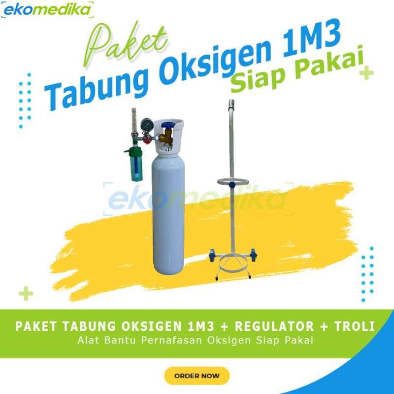 Jual Tabung Oksigen 1m3 set Murah di Seller Medika 23 - Duren Tiga ...