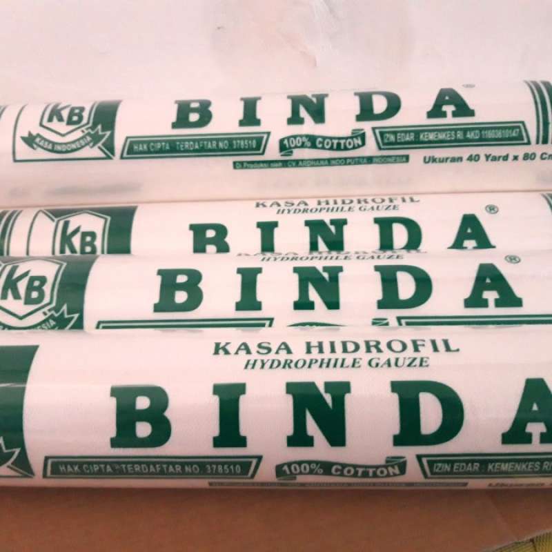Promo Kasa Gulung/Verban/Perban / Kasa Hidrofil Binda Hijau Uk. 40 Y X ...
