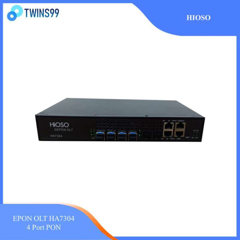 Promo HIOSO EPON OLT HA7304 4 Port PON Diskon 23% di Seller Moni Store ...