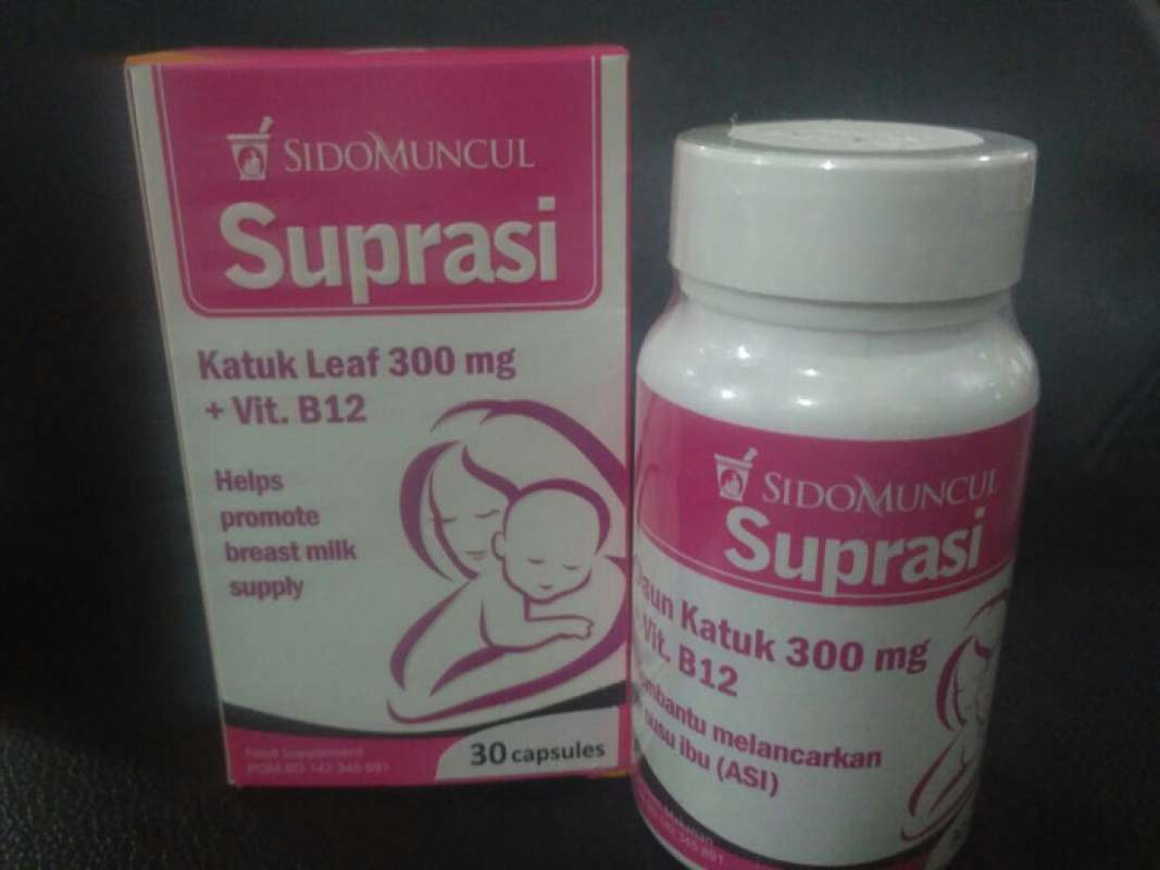Jual OBAT HERBAL SIDO MUNCUL - SUPRASI ( Meningkatkan Produksi ASI ) di ...