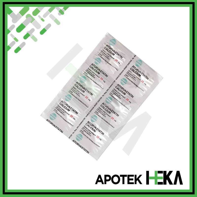 Jual Atorvastatin 20 Mg Dexa 1 Tablet Di Seller Apotek Heka Semarang ...