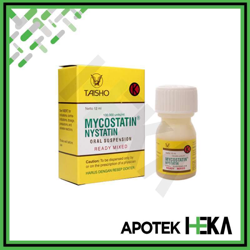Jual Mycostatin Oral Drop 12 Ml Suspensi Obat Jamur Kandida Di Seller ...