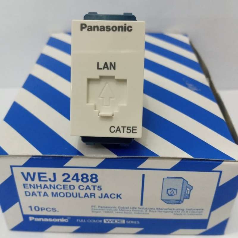 Jual Panasonic Modul Data Cat5 Wej2488 Di Seller Rajalistrik Cibatu ...