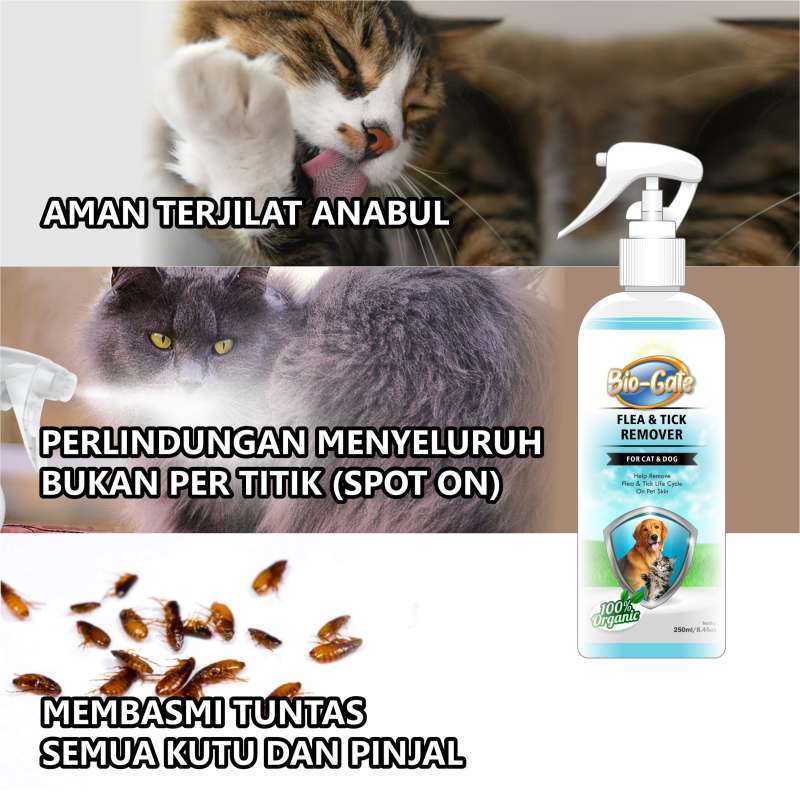 Jual Obat Anti Kutu dan Pinjal Hewan 100% Organik Paling Ampuh - Bio ...
