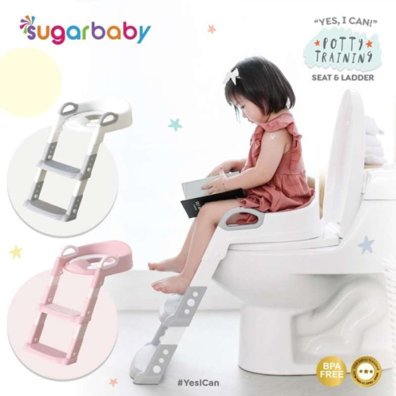Jual Sugar Baby Potty Training Seat And Ladder Pispot Bayi Di Seller ...