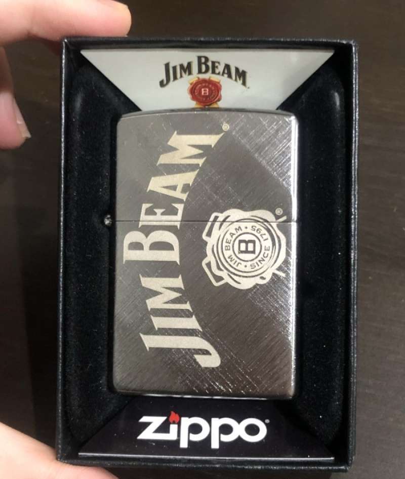 Promo Original Zippo 49324 Jim Beam Diskon 23% di Seller Megatron Store ...