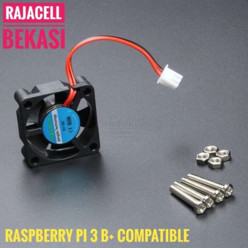 Promo Raspberry Pi Fan Kipas Pendingin Untuk Raspberry Case 5v Dan Heatsink Diskon 50% Di Seller ...