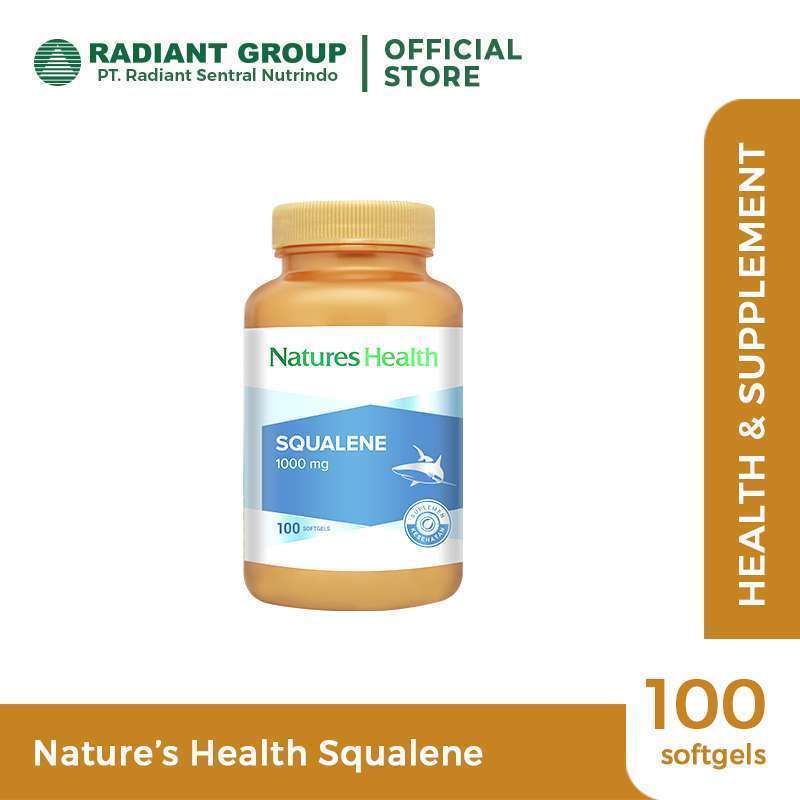 Jual Natures Health Squalene 1000 Mg 100 Softgels Di Seller Jakarta ...