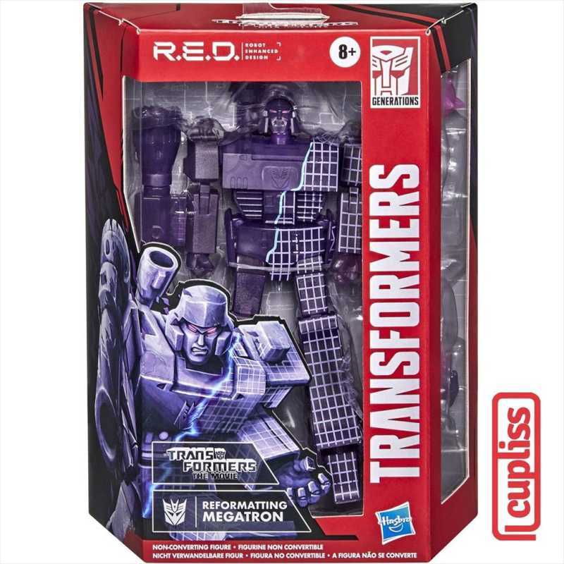 Jual Hasbro Transformers F0743 Reformatting Megatron RED R.E.D di ...