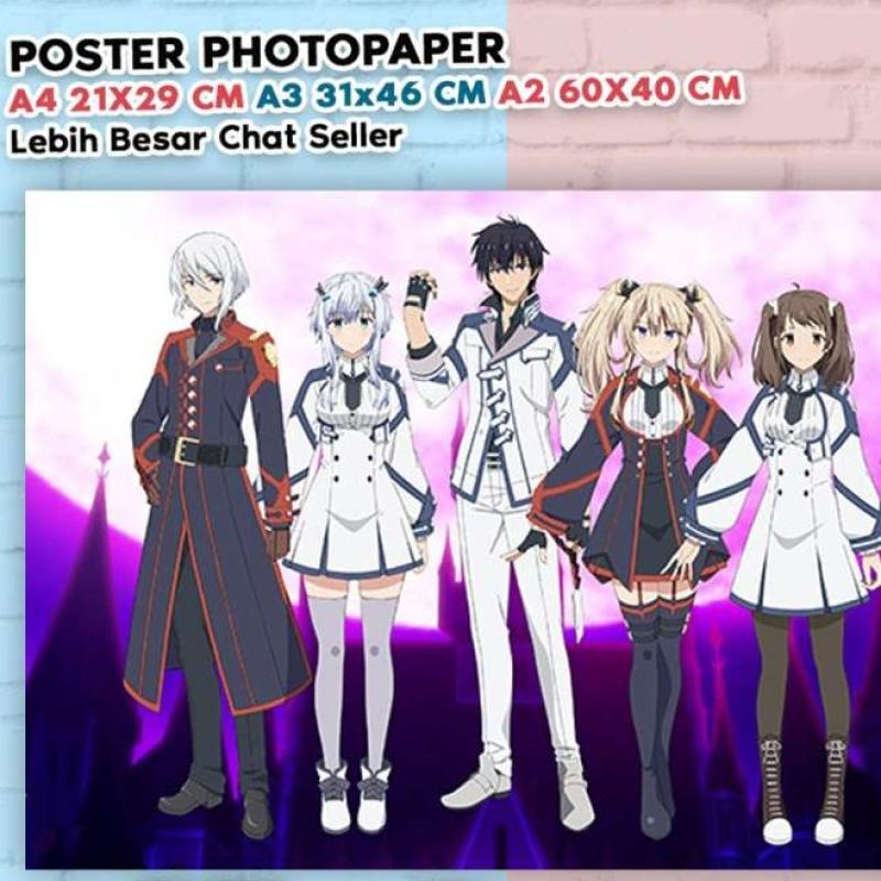 Jual Poster Anime The Misfit of Demon King Academy ANOS MISHA LAY SASHA ...