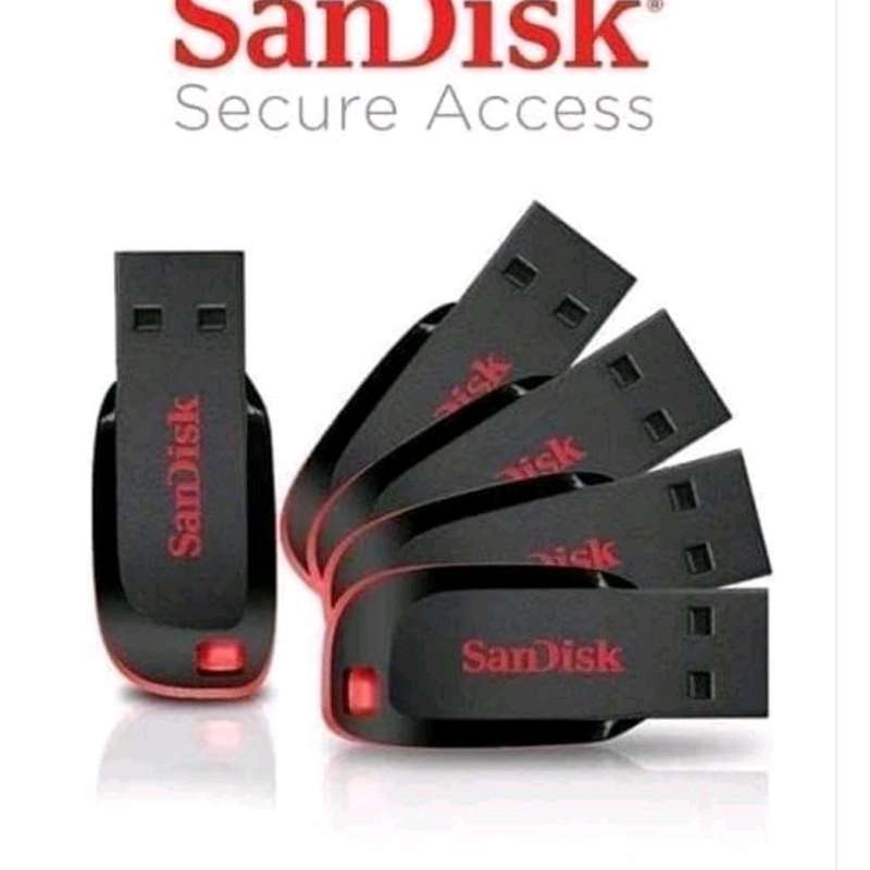 Jual Sandisk Cruzer Blade 128gb Flashdisk Flash Disk Udisk Flash Drive ...