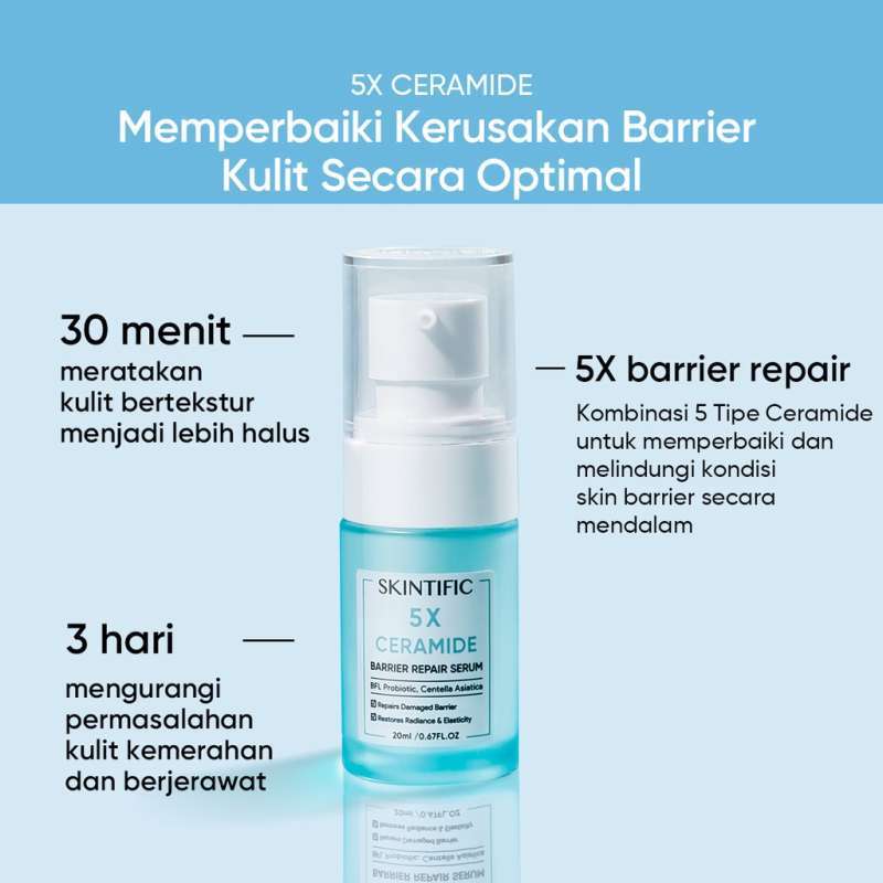Jual Skintific 2pcs Set With Serum (cream +serum) Paket Skincare ...