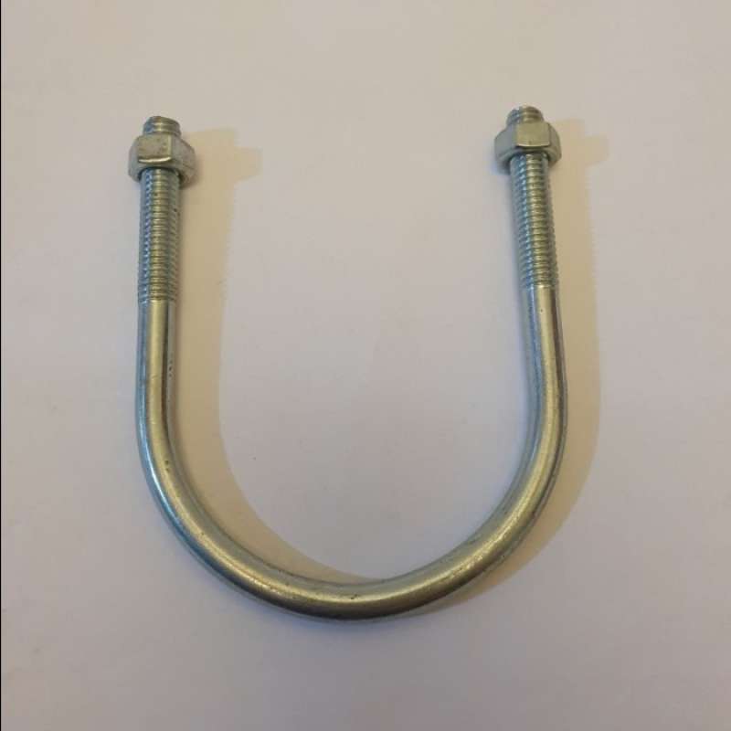 Promo 3/8 X 12 U Bolt Galvanis - U Klem Clamp + 2 Mur - Multicolor ...