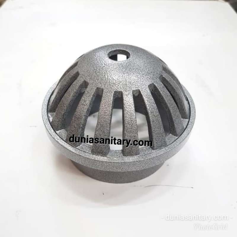 Promo Roof Drain Aluminium 4 Inchi Tebal / Saringan Balkon/ Dak Diskon ...