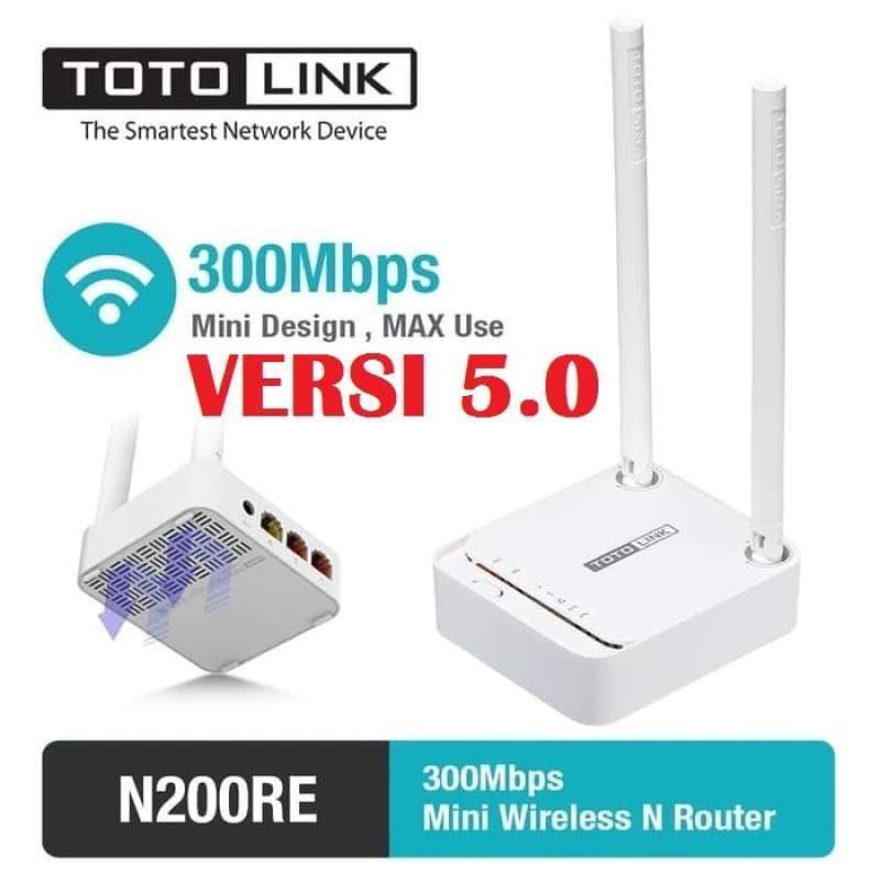 Promo Totolink N200RE 300Mbps Mini Wireless N Router Diskon 3% di ...