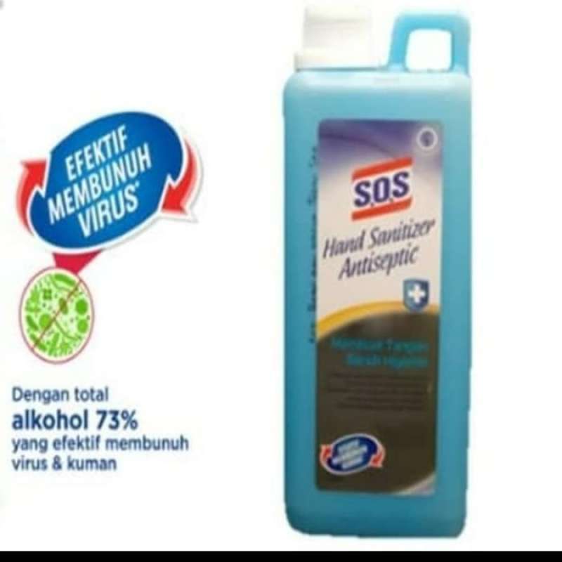 Promo Sos Hand Sanitazer Antiseptic 1 Liter Diskon 12% Di Seller Fleurr ...
